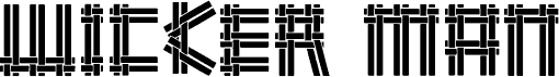 wicker man font