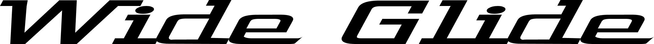 Wide Glide font | Fonts2u.com