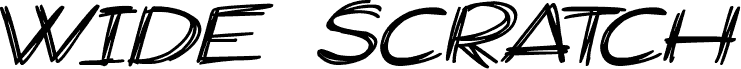 Widescratch font | Fonts2u.com