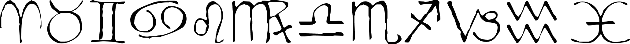 Widget font | Fonts2u.com