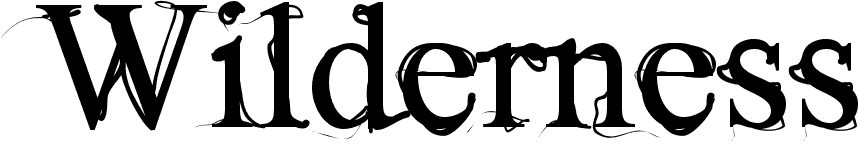 Wilderness font | Fonts2u.com