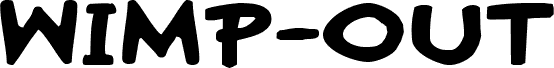 Wimp-Out font