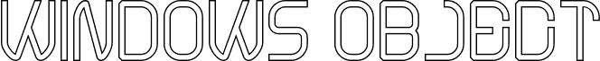 windows object font | Fonts2u.com