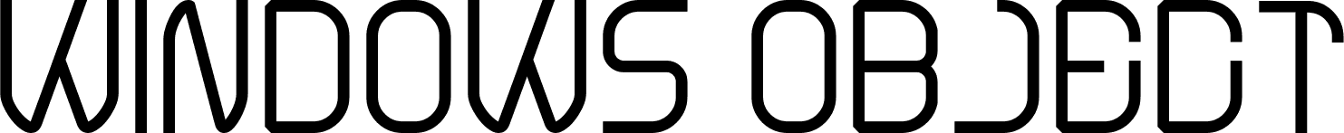 WINDOWS OBJECT-Light font | Fonts2u.com