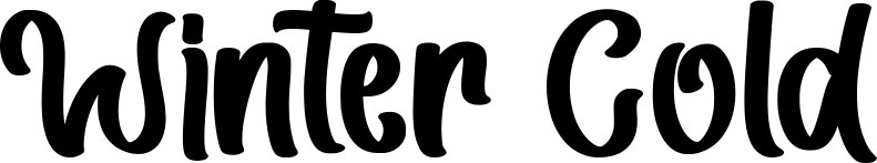 Winter Cold - Personal Use fonte | Fonts2u.com