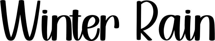 Winter Rain font | Fonts2u.com