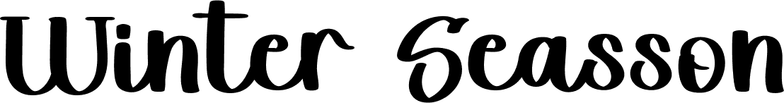 Winter Seasson font