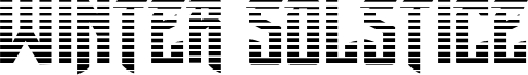Winter Solstice Gradient Ital font | Fonts2u.com