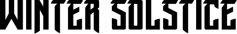 Winter Solstice Outline font | Fonts2u.com