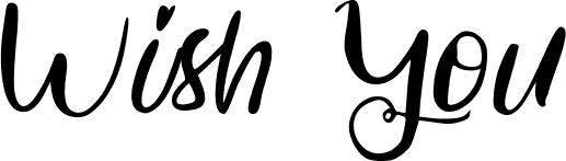 Wish You font | Fonts2u.com