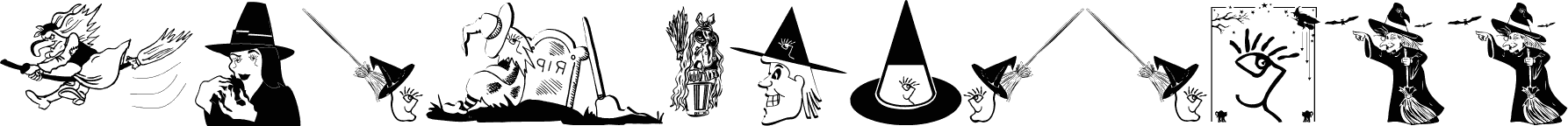 WitchesStuff font | Fonts2u.com