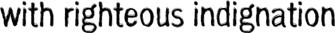with righteous indignation, aga font | Fonts2u.com