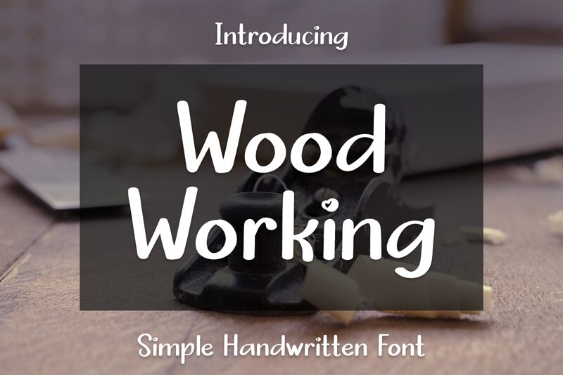 Wood Working font | Fonts2u.com
