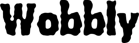 Wobbly BRK font | Fonts2u.com