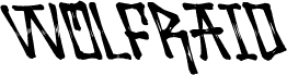 Wolfraid font