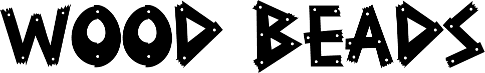 Wood Beads Demo font | Fonts2u.com