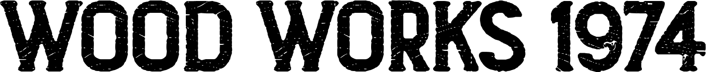 Wood Works 1974 font