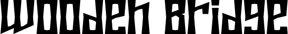 Wooden Bridge Classic Texture font | Fonts2u.com
