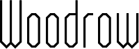 Woodrow Regular font | Fonts2u.com