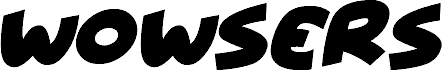 Wowsers font