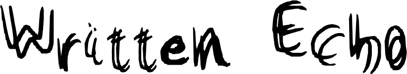Written Echo font | Fonts2u.com
