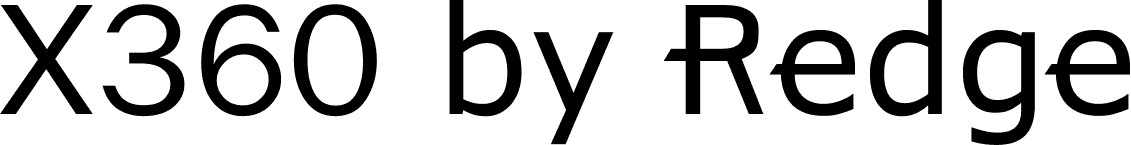 X360 by Redge font | Fonts2u.com