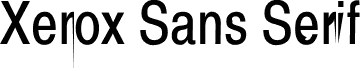 Xerox Sans Serif Wide Bold font | Fonts2u.com