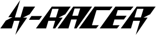 X-Racer 3D font