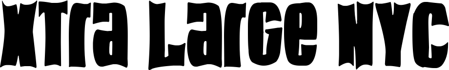 Xtra Large NYC font | Fonts2u.com
