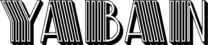 Yaban Filled Regular font | Fonts2u.com