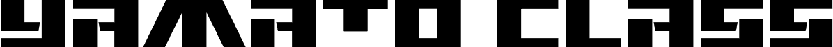 Yamato Class font | Fonts2u.com