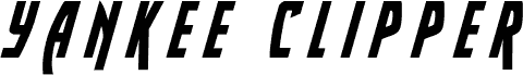 Yankee Clipper Expanded font | Fonts2u.com