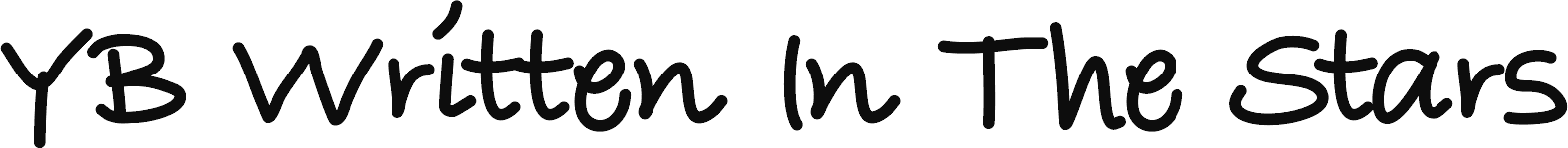 YBWrittenInTheStars font | Fonts2u.com