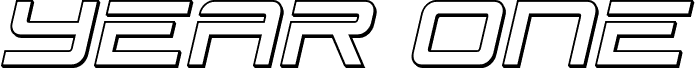 Year One font