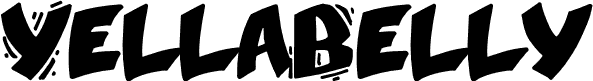 YellaBelly font