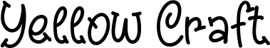 Yellow Craft Christmas font | Fonts2u.com