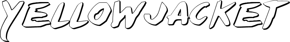 Yellowjacket Shadow font