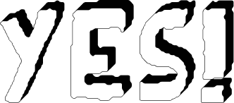 YES_3D Book font | Fonts2u.com