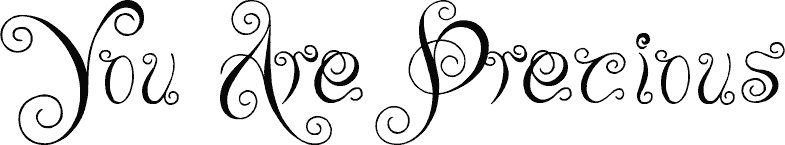 You Are Precious font | Fonts2u.com