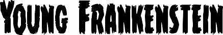 Young Frankenstein Expanded font