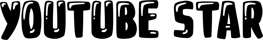 Youtube Star font