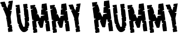 Yummy Mummy font