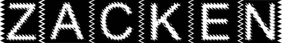 Zacken Normal font | Fonts2u.com