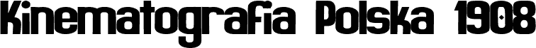 zai Kinematografia Polska 1908 font | Fonts2u.com