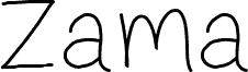 zama Bold font | Fonts2u.com