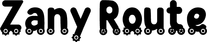 Zany Route Tire font | Fonts2u.com