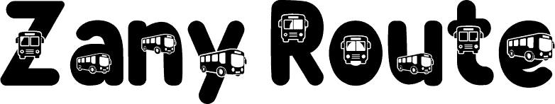 Zany Route Train font | Fonts2u.com