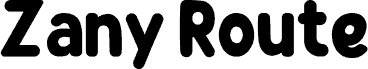 Zany Route Badge font | Fonts2u.com