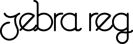 Zebra Reg oneonezero font