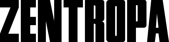 Zentropa font | Fonts2u.com